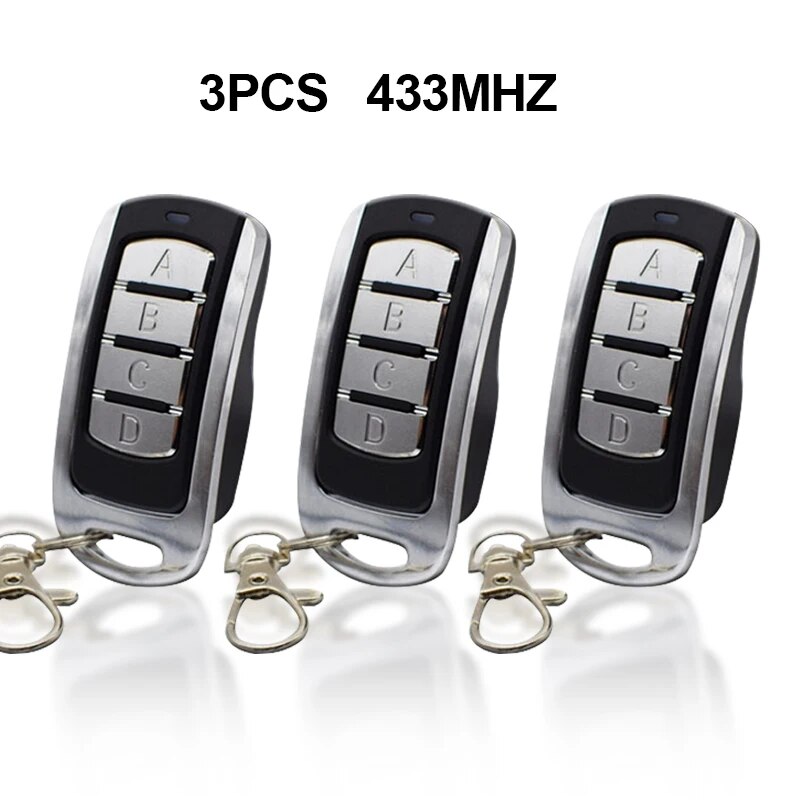 3pcs Garage Remote Electronic Gate Control 433mhz ... – Vicedeal