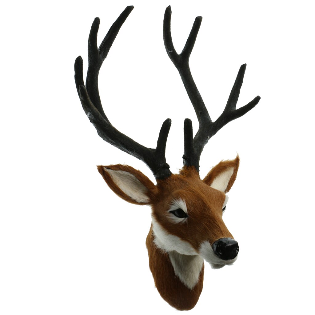 Simulation Realistic Deer Head Wall Statues Sculpt... – Grandado