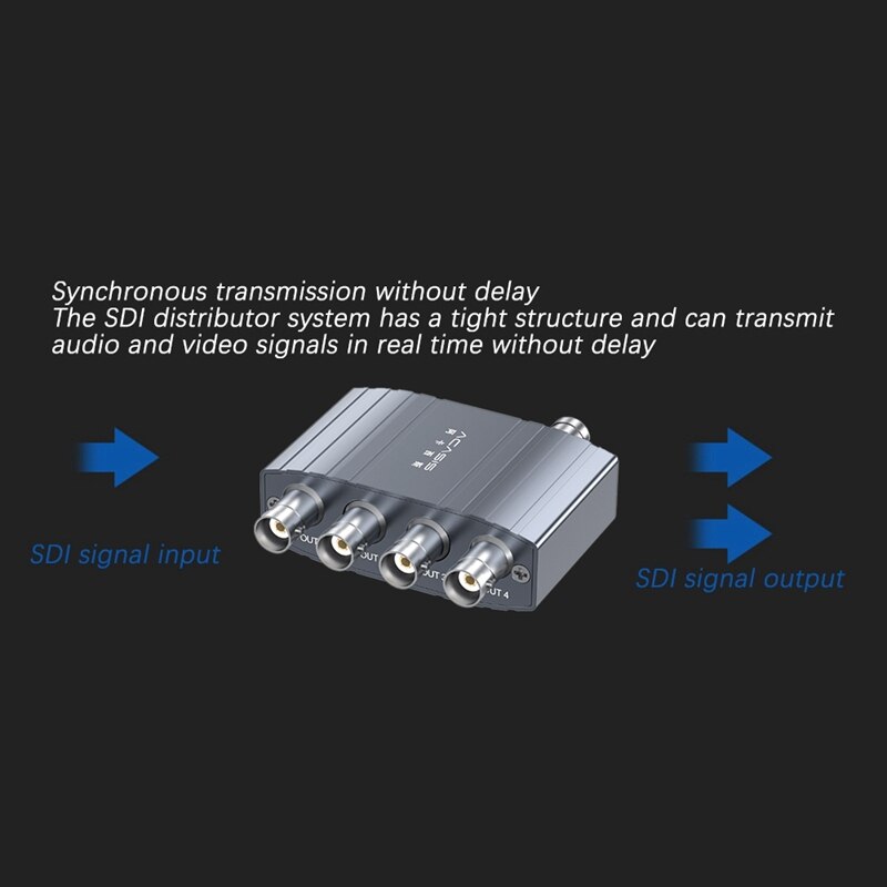 Sdi Splitter 1X4 Multimedia Splitter Sdi 1080P 60H... – Vicedeal
