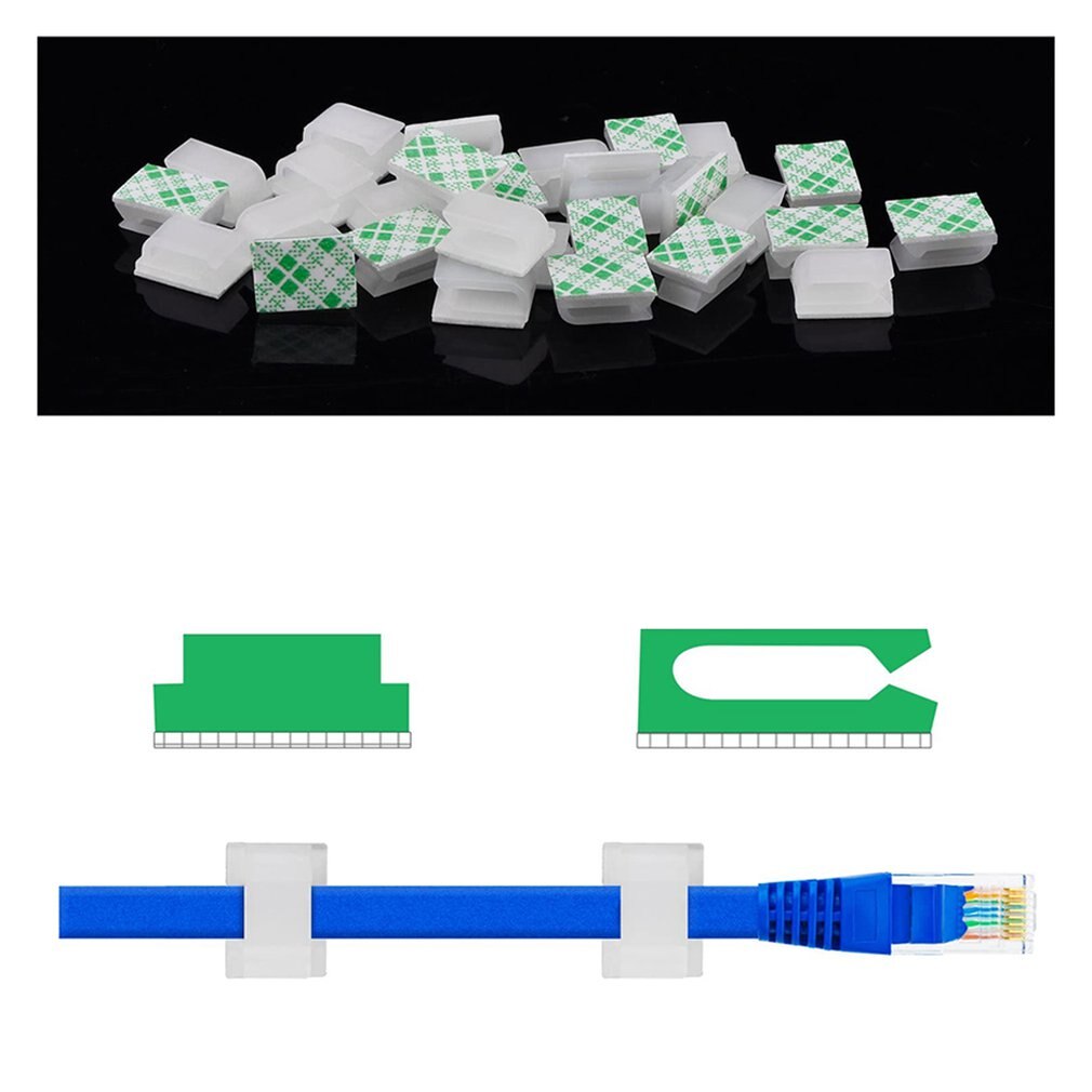 Environmental Protection Self-Adhesive Cable Clamp... – Vicedeal