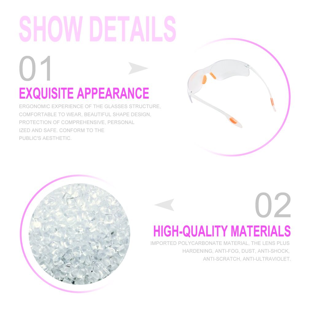 Schutzbrille Brille Augenschutz Reiten Anti Nebel ... – Vicedeal