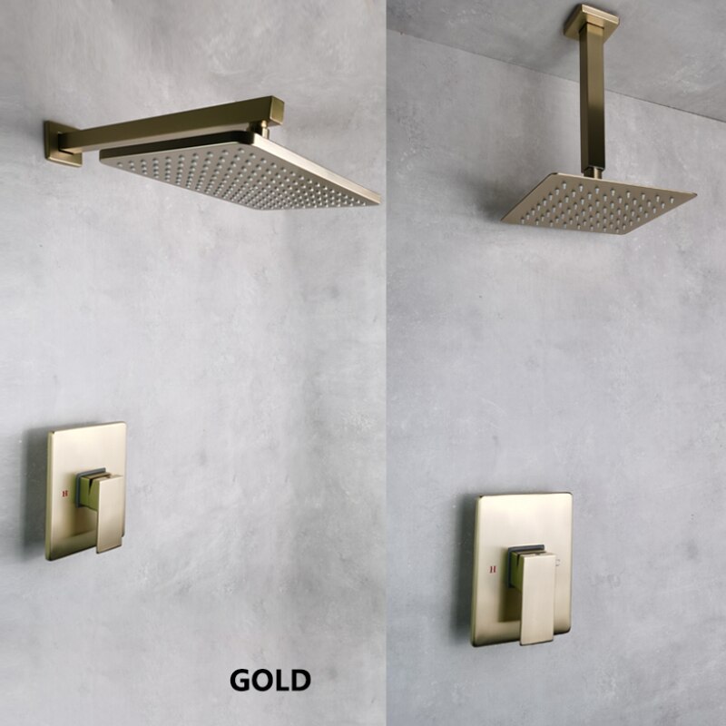 Overhead Shower Set Top Ultra Thin 8 Inch Shower S... – Vicedeal