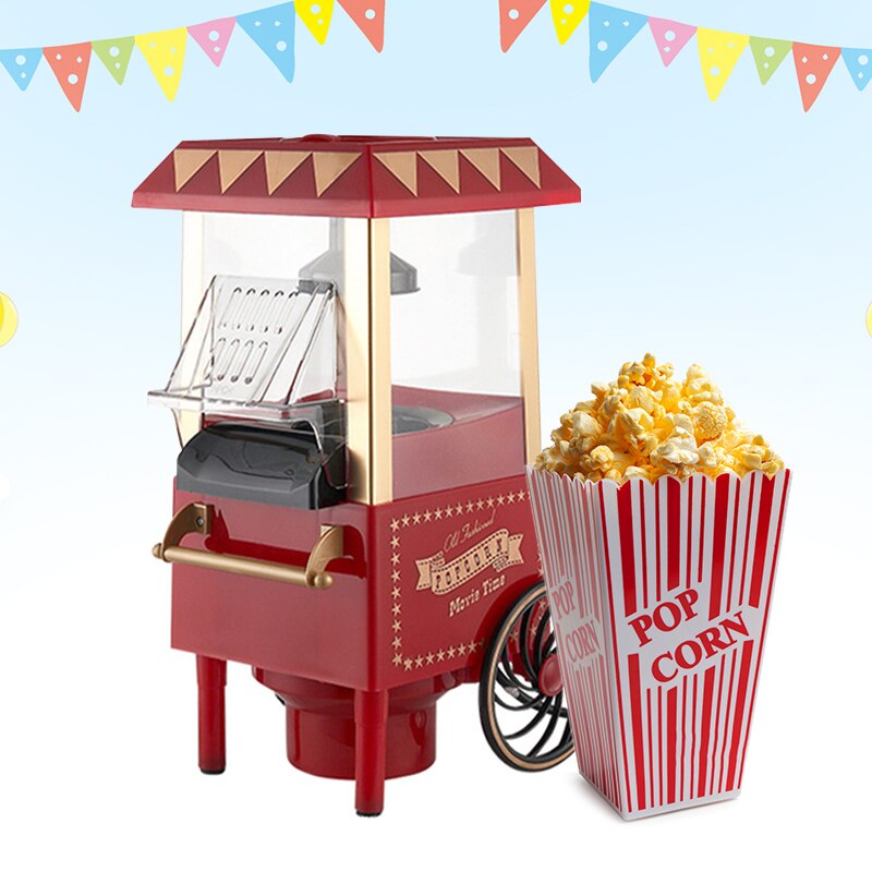 EU/UK/US Plug Electric Popcorn Machine 1200WAutoma... – Grandado