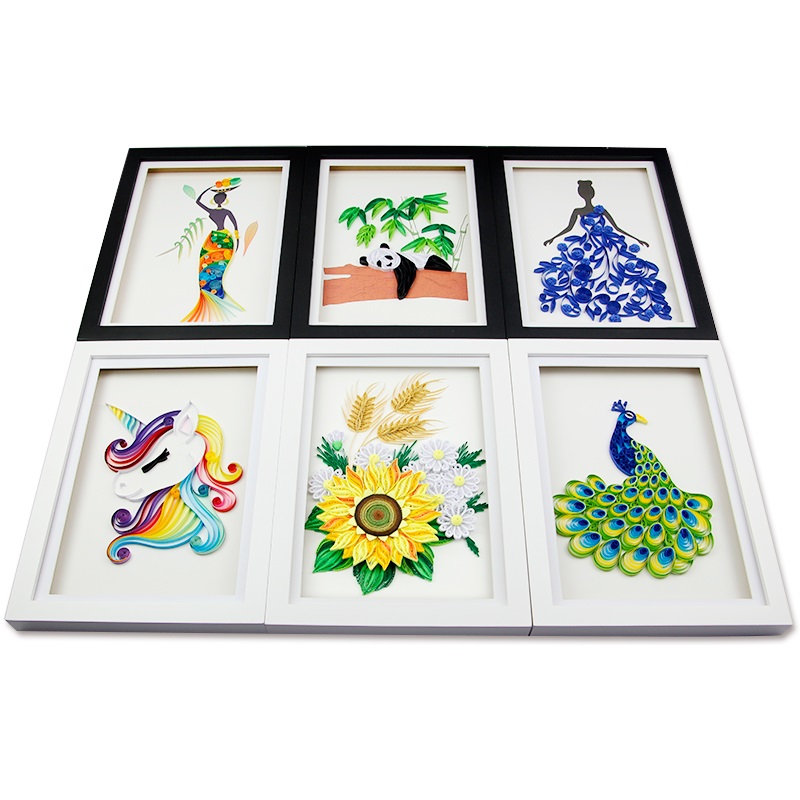 A4 Stencil Quilling Paper Art Paper Filigree Patte... – Grandado