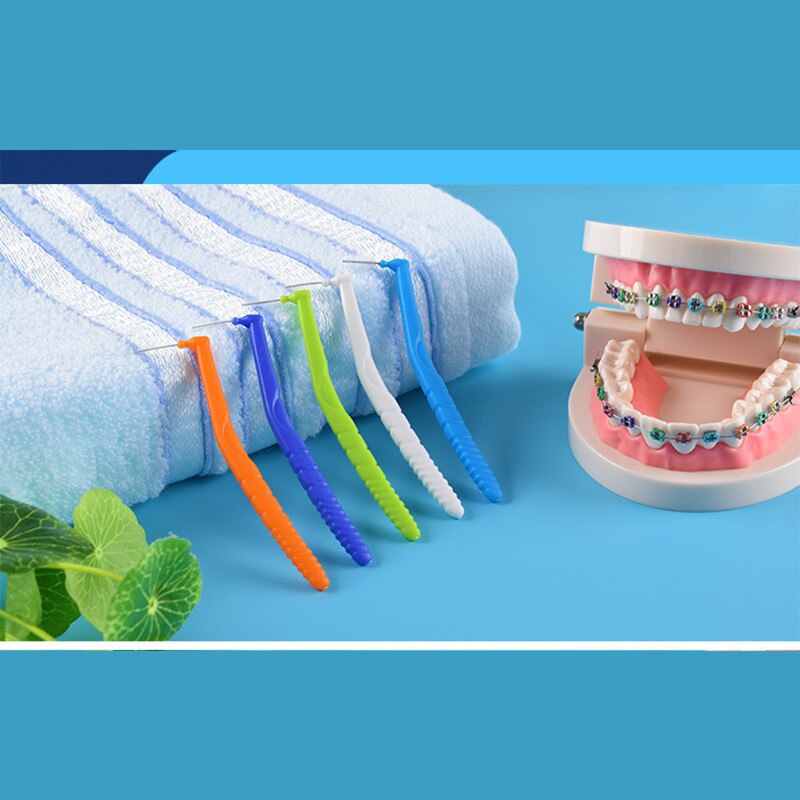 10 Teile/satz L Form Push-Pull Interdentalbürste O... – Vicedeal