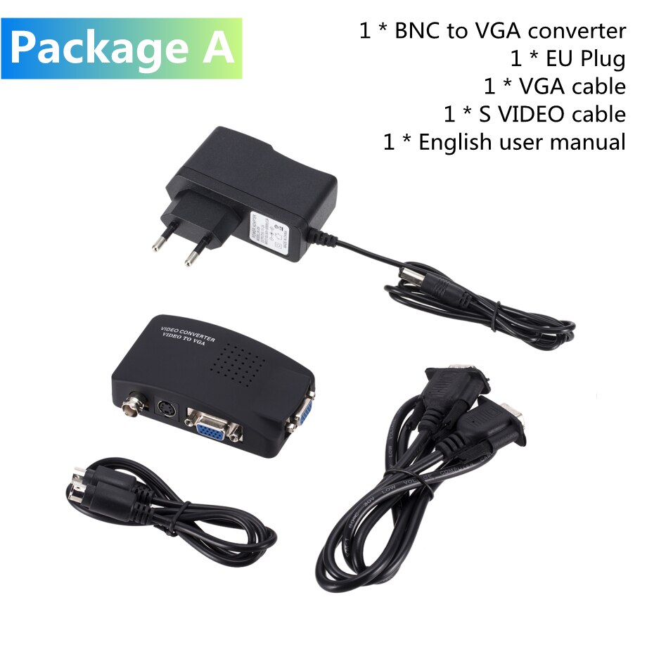 Pzzpss Vga Bnc S-video Naar Vga Video Converter Vg... – Grandado