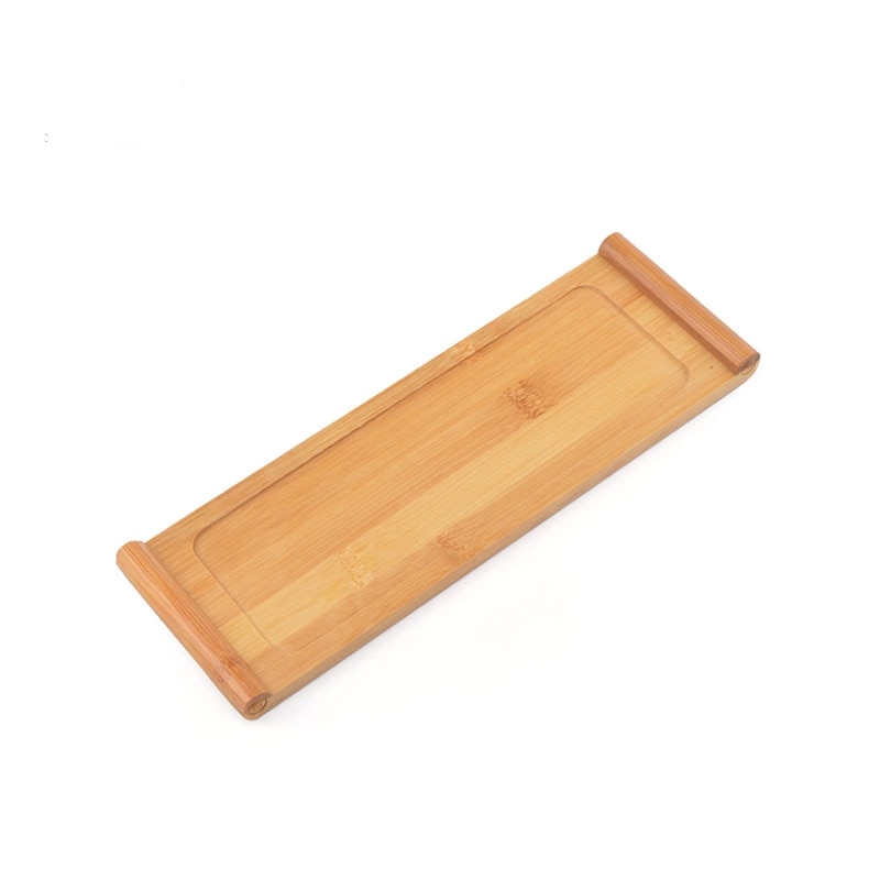 PINNY Bamboo Rectangular Tea Tray Natural Tea Boar... – Grandado