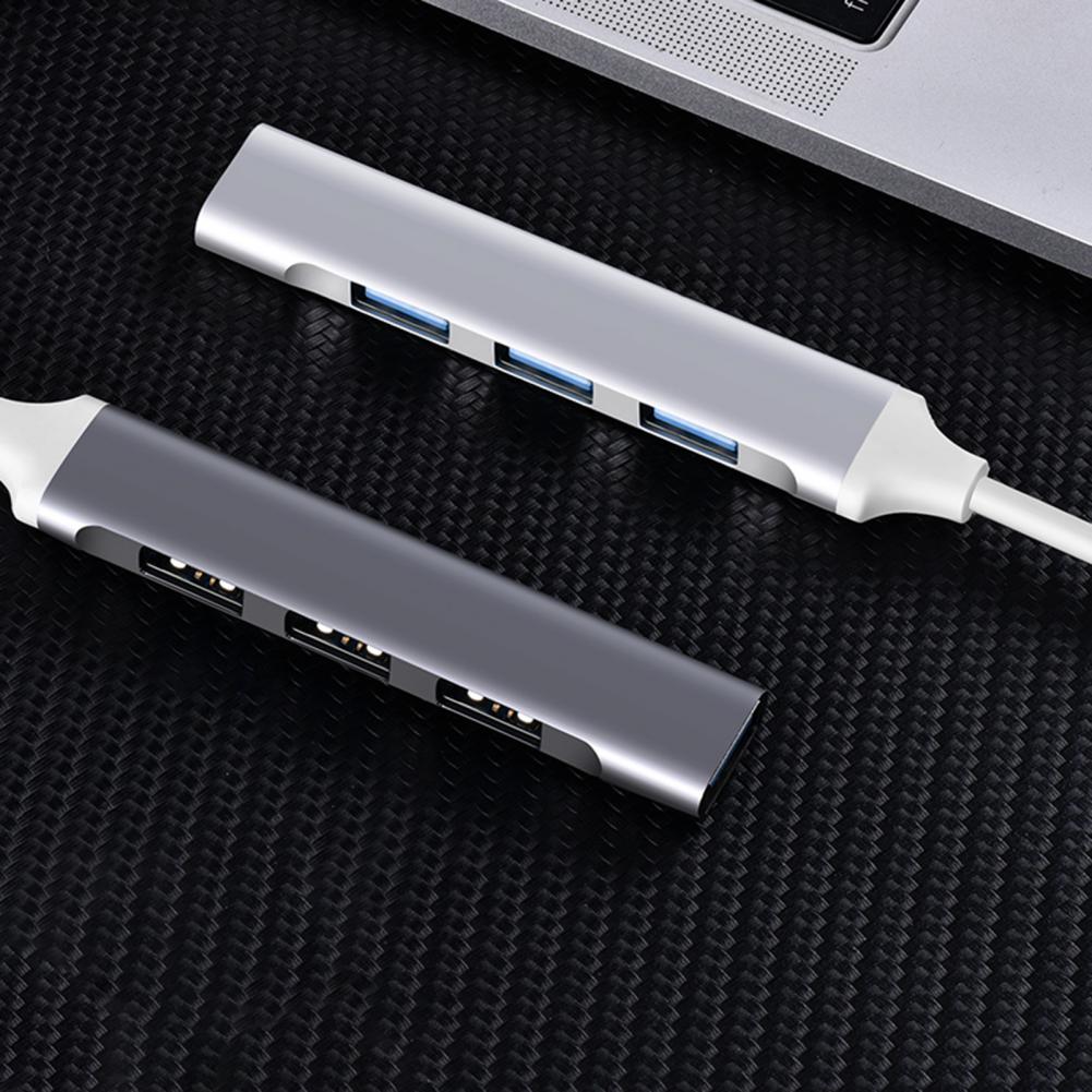 4 Port Type-C/USB Hub USB3.0 USB Splitter OTG Adap... – Grandado