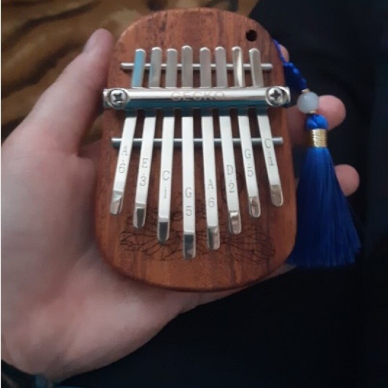 Gecko 8 Toetsen Vinger Kalimba Duim Piano Draagbar... – Vicedeal