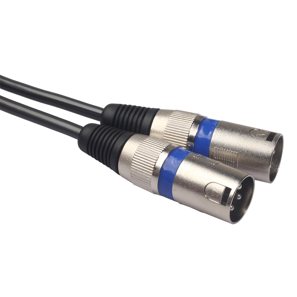 Dual RCA to Dual XLR 3Pin Male Audio Adapter Cable... – Grandado