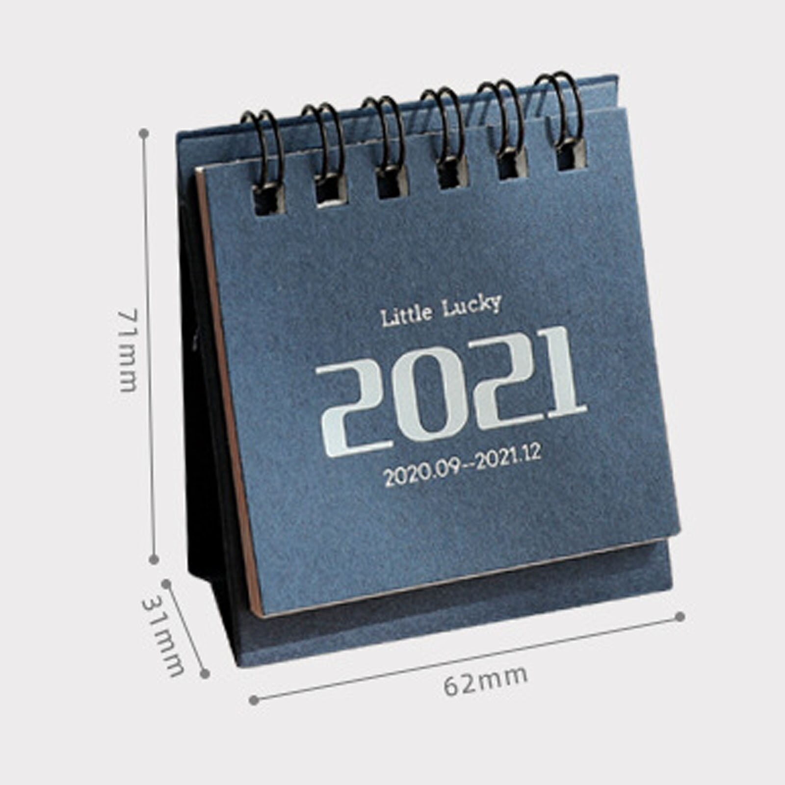 Mini Kalender Papier Staan Flip Kalender Dual Dage... – Grandado