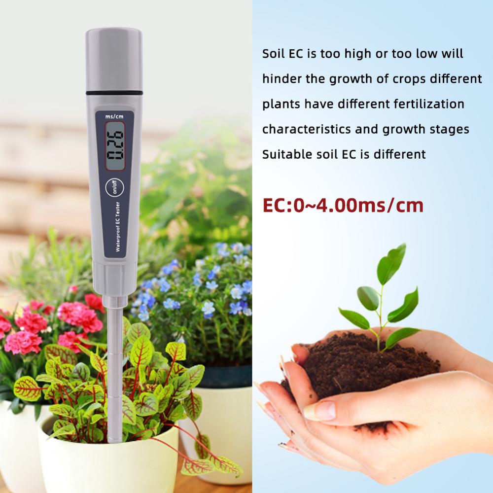 EC-316 Direct Soil EC Tester Digital Conductivity ... – Vicedeal
