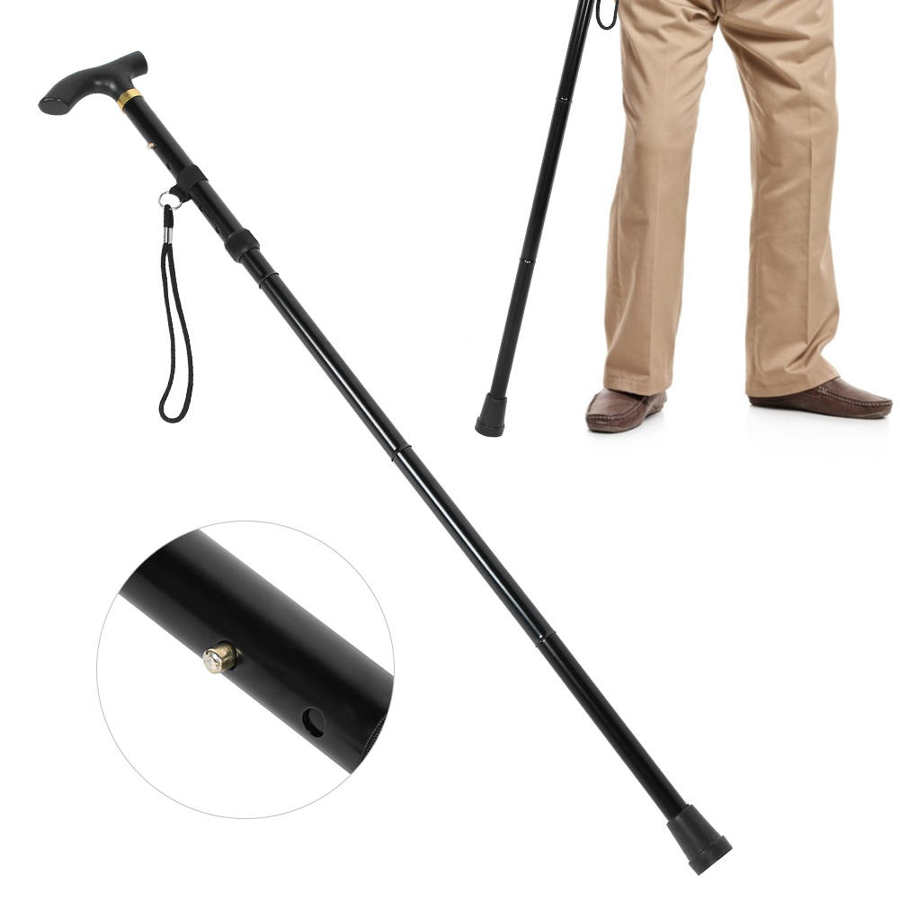 Walking Stick Adjustable Folding Walking Canes Sti... – Grandado