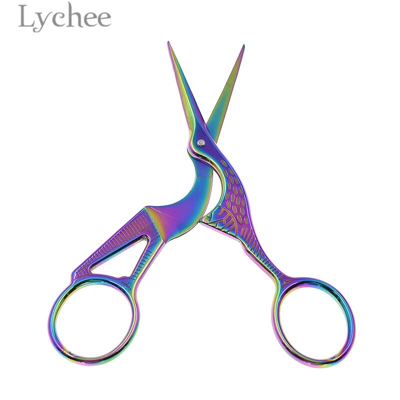 Lychee Life Stainless Steel Sewing Scissors Colorf... – Grandado