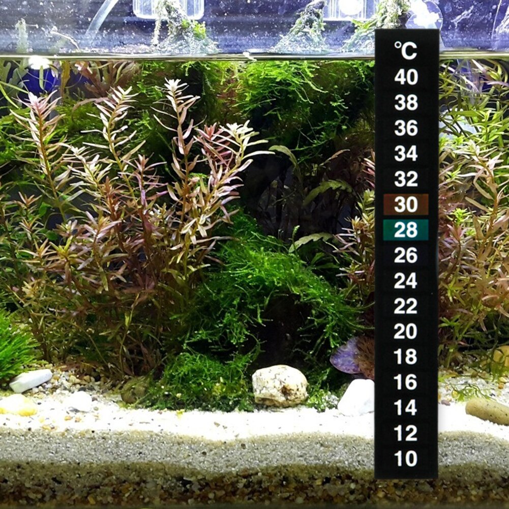 Self-adhesive Measuring Thermometer Aquarium Fish ... – Grandado