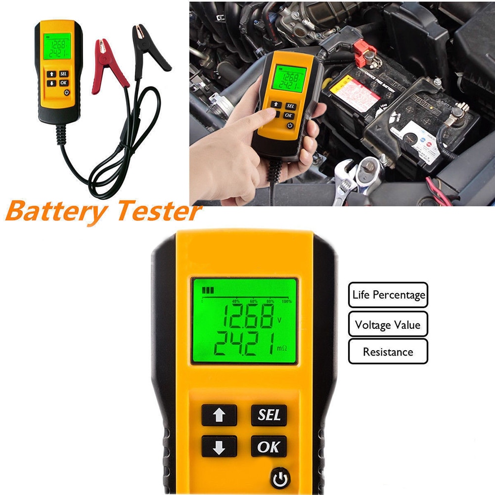 12V LCD Digital Battery Test Car Battery Tester Ve... – Vicedeal