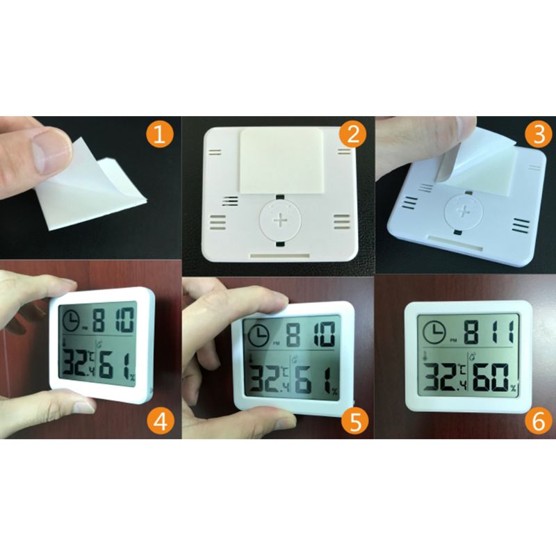 Multifunction Digital Thermometer Hygrometer Autom... – Grandado