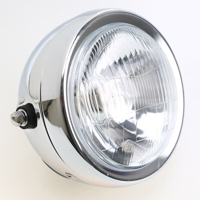 POSSBAY Retro Chrome Motorcycle Koplamp Lamp Hight... – Grandado POSSBAY Retro Chrome Motorcycle Koplamp Lamp Hight... – Grandado