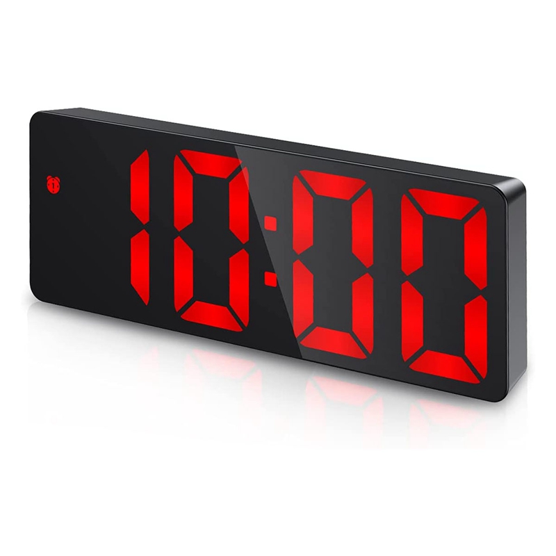 Wekker, Led Klok Voor Slaapkamer, Elektronische De... – Vicedeal