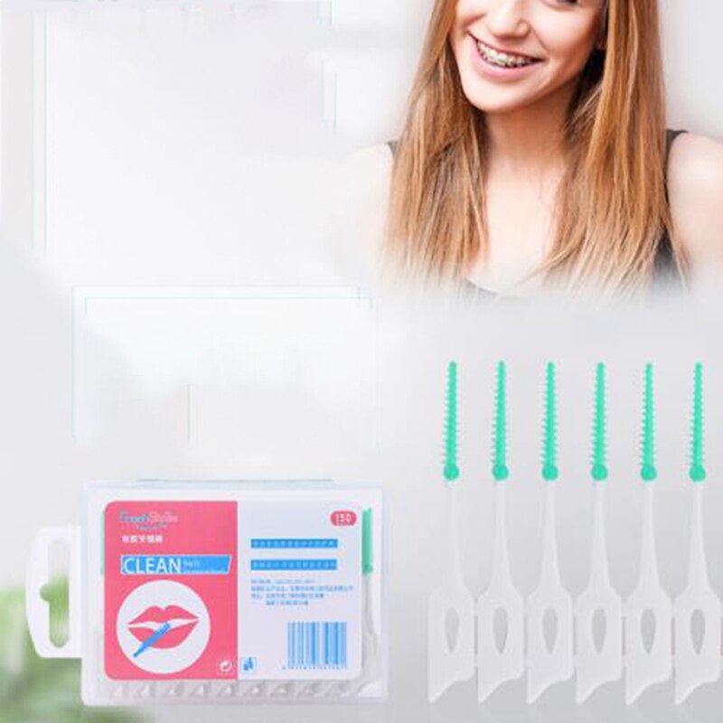 20/150 Pcs Tooth Hygiene Floss Adults Dual Interde... – Vicedeal