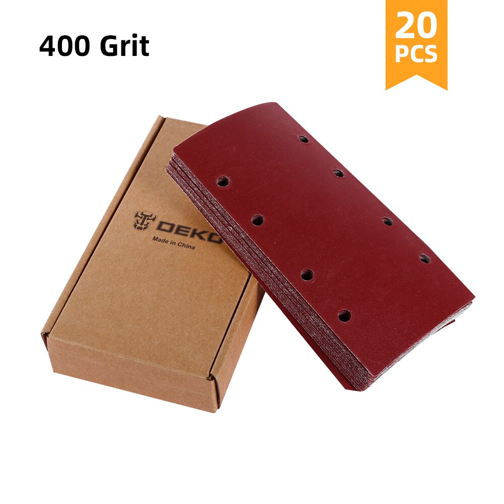 DEKO 20pcs Flat sandpaper, Sanding Paper ,Grit 40-... – Grandado