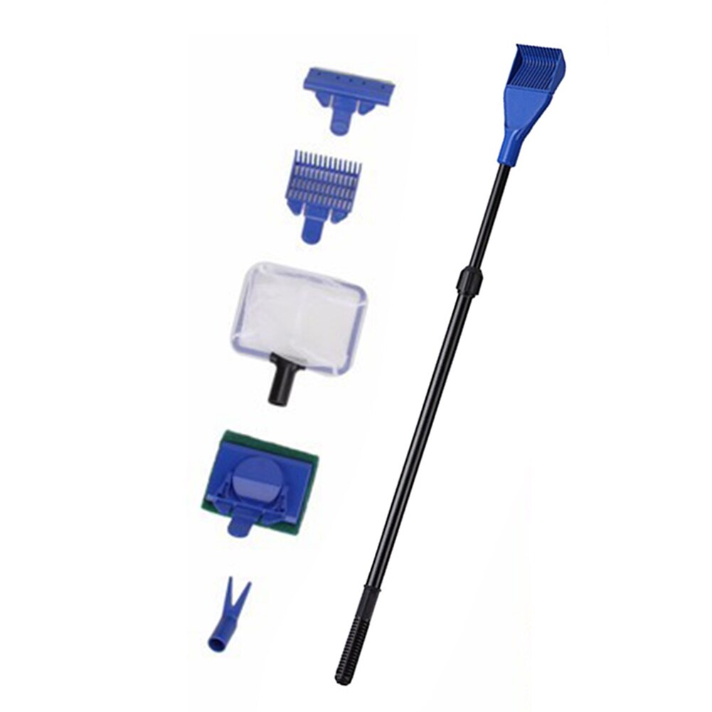 Aquarium Tank Cleaner Set Fish Net Gravel Rake Alg... – Grandado