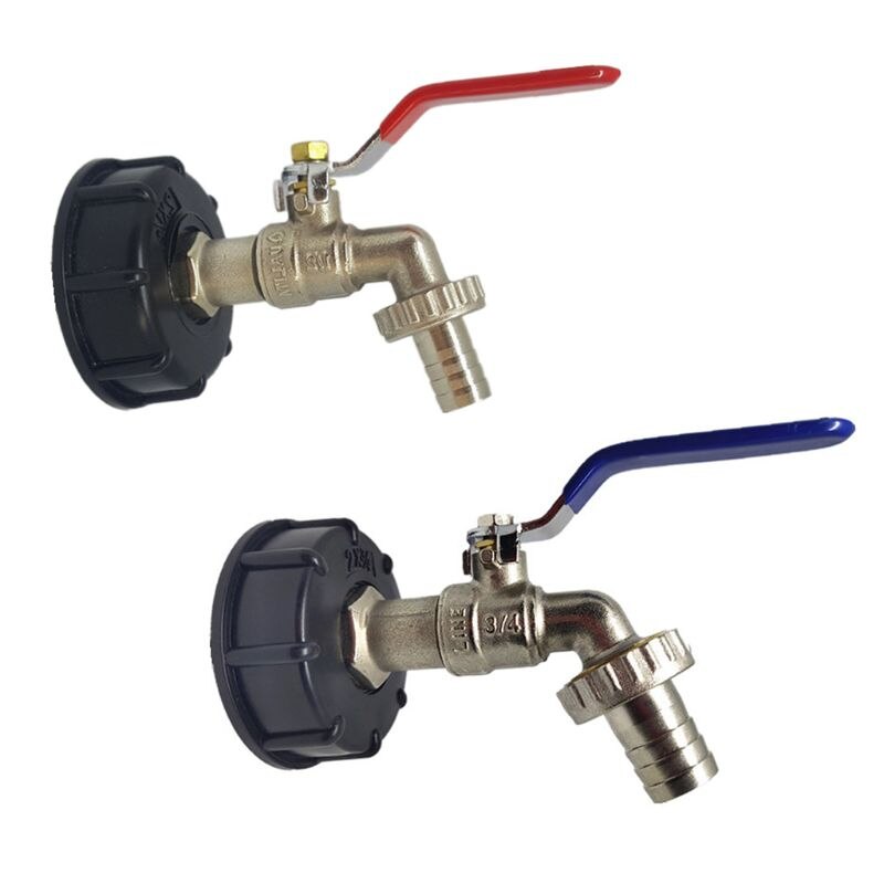 IBC Tank Container Adapter 1/2" 3/4'' Brass Thread... – Grandado