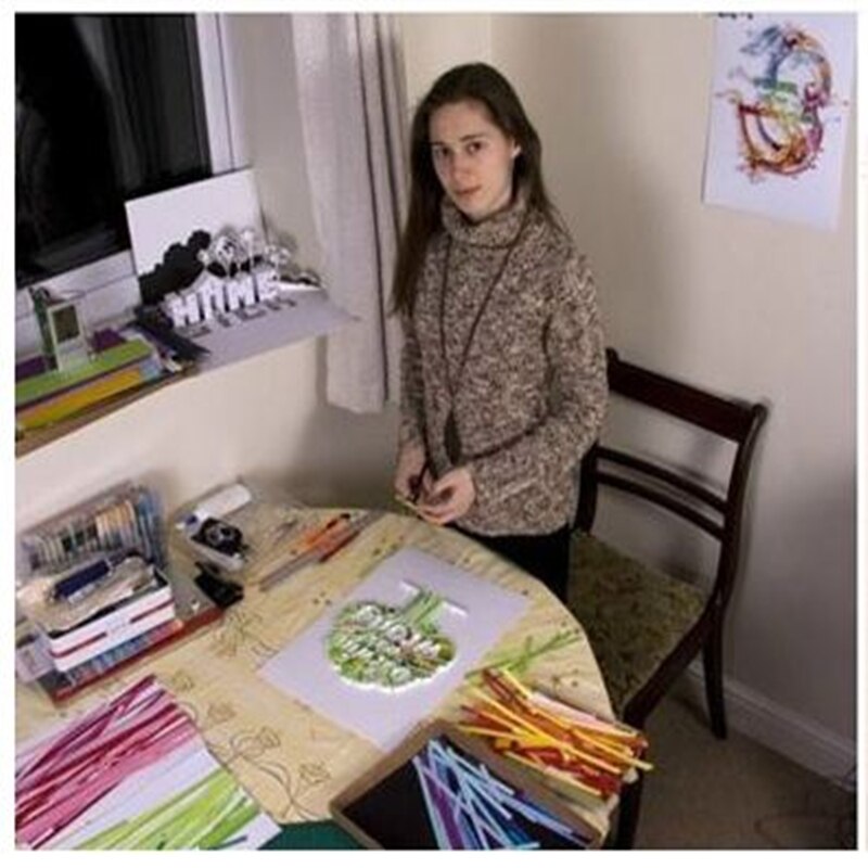 Quilling Paper Set Paper Drawing Material Package ... – Grandado