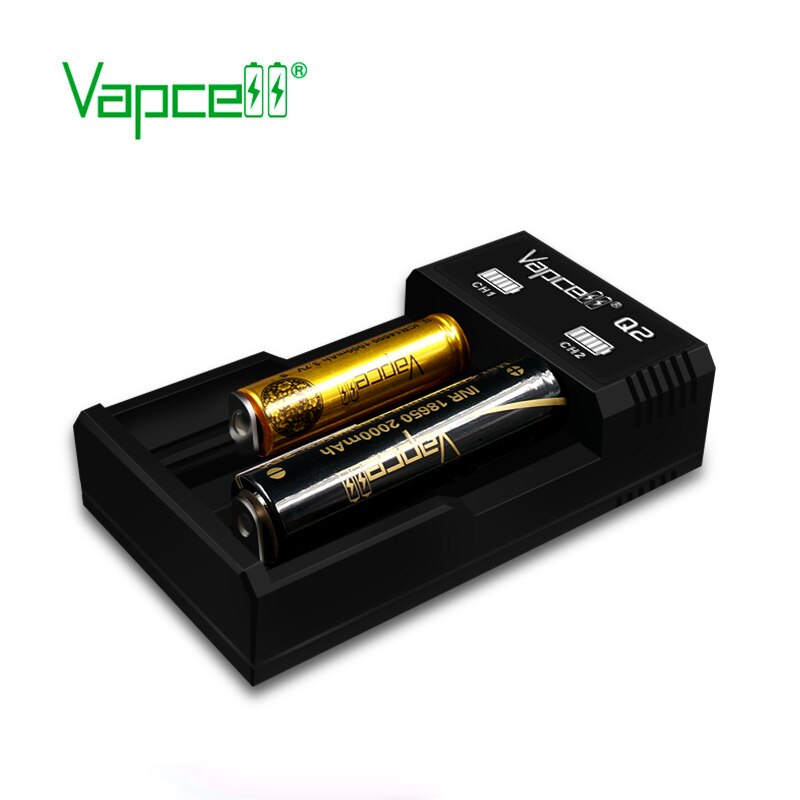 Vapcell Q2 charger simple Smart 2 Slot 1A Micro US... – Vicedeal