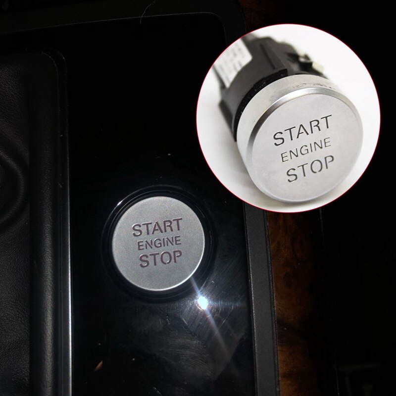 Lhd Chrome Start Stop Motor Schakelaar Knop Voor A... – Grandado