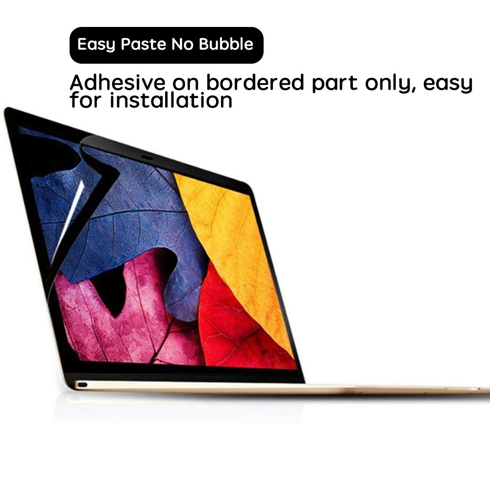 Bubblevrije full screen protector met zwart frame ... – Vicedeal
