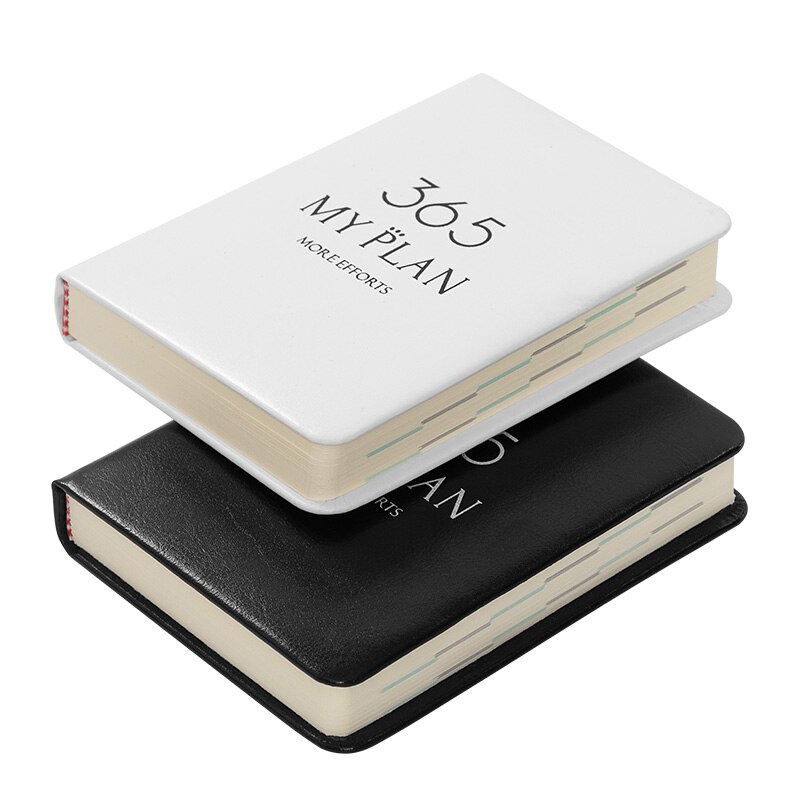 A6 jahr Planer Journal Tagebuch Kraft Grid Dot bla... – Vicedeal