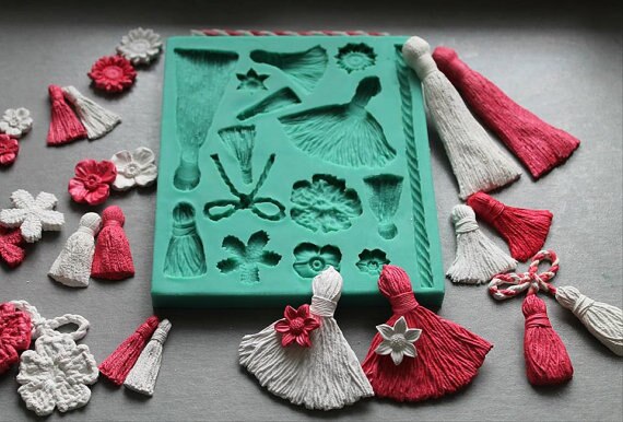 Silicone Molds Fondant Cake Decoration Tassel Food... – Vicedeal