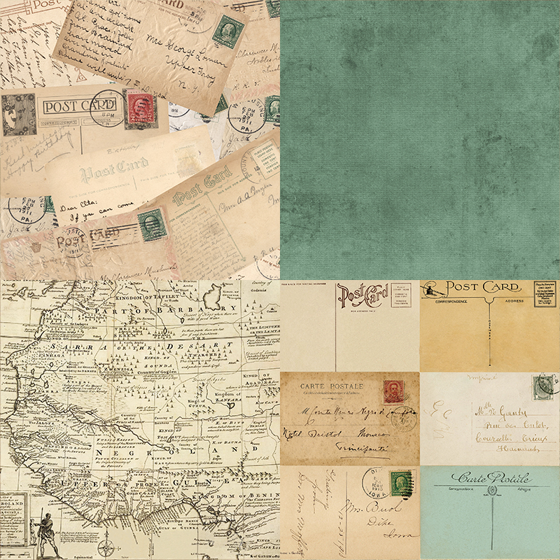 Panalisacraft 24 sheets 6"X6" Vintage Ma... – Grandado