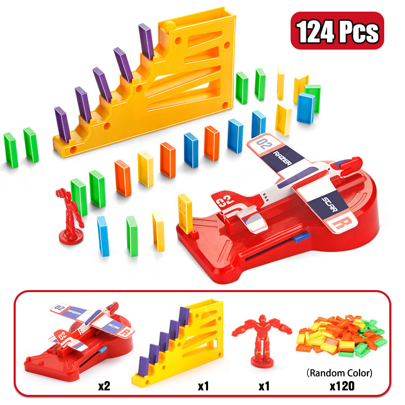 Domino Electric Engineering vehicle DIY kids Set S... – Grandado