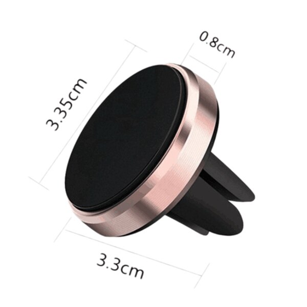 Car Mini Phone Holder Air Hole Mounted netic Mobil... – Grandado