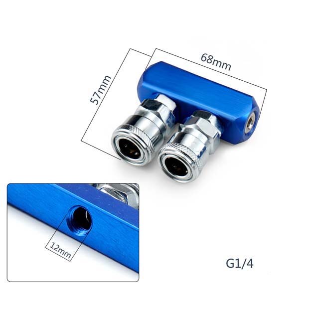Pneumatic Distributor 4 Way 3 way 2 way 5way 6way ... – Vicedeal