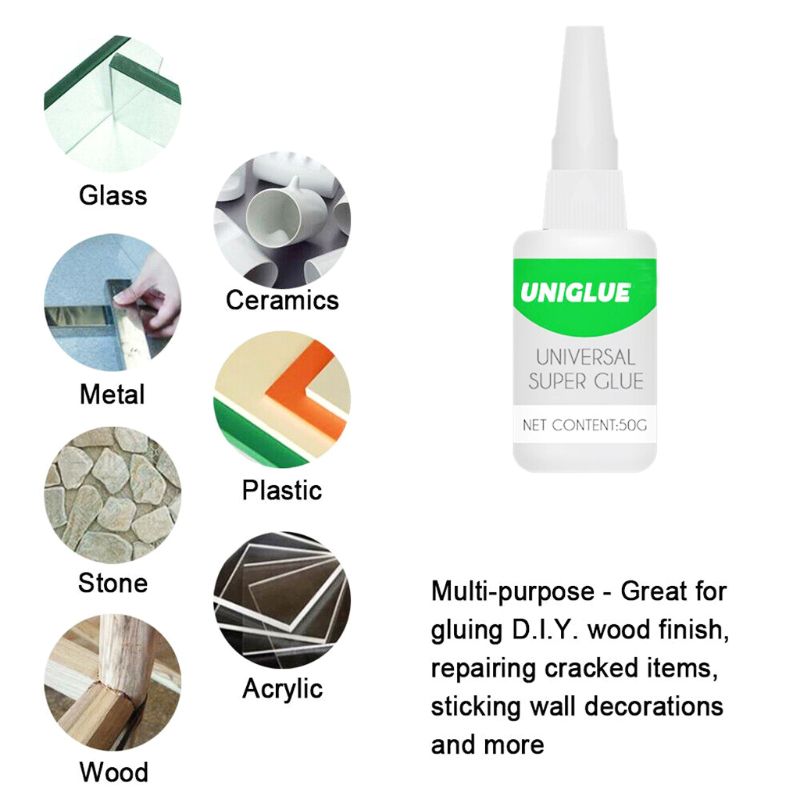 Universele Super Lijm Sterke Plastic Lijmen 50Ml A... – Vicedeal