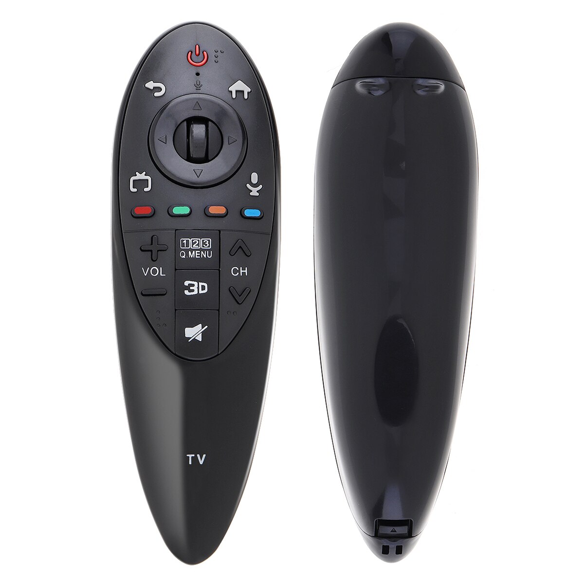 3d magic black 433 mhz ir tv fjernbetjening lcd sm... – Grandado