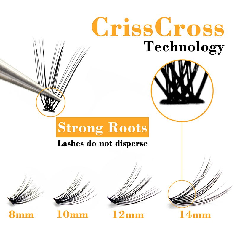 Kimcci 1Box Big Capacity 60Bundles 20D Eyelash Ext... – Grandado