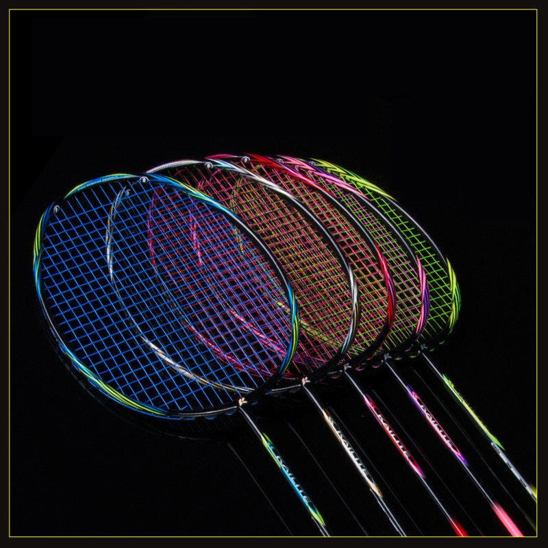 Ultralight 8U 64g Strung Badminton Racket Carbon B... – Vicedeal