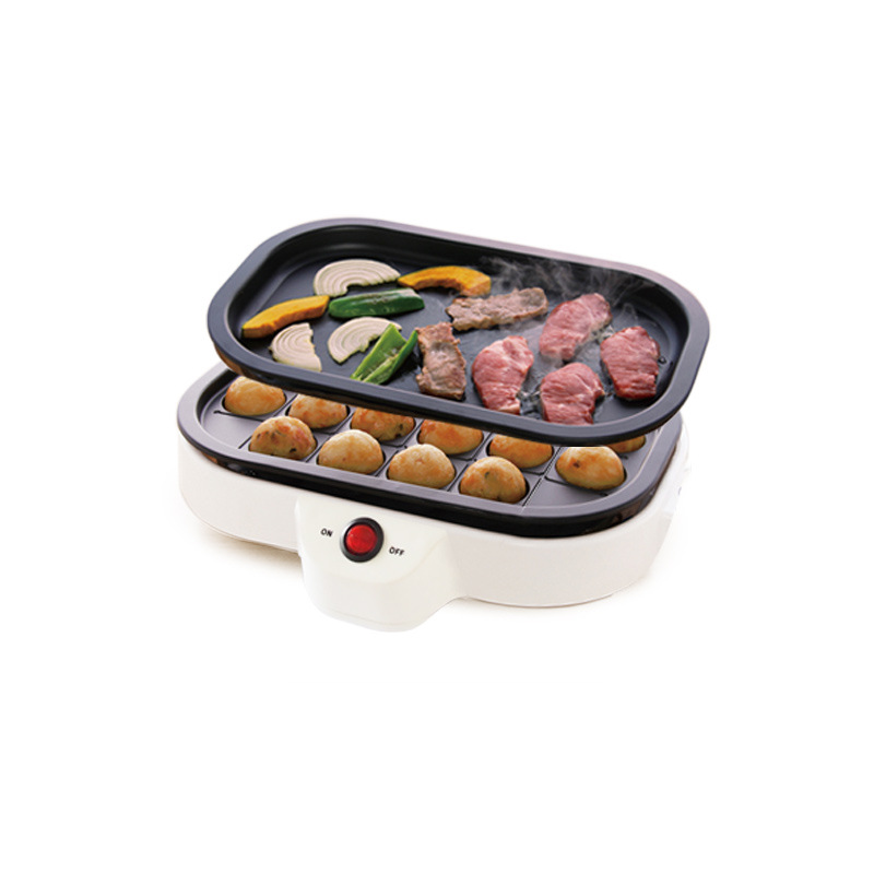 Small Takoyaki Maker BBQ Grill Mini steak Frying p... – Grandado