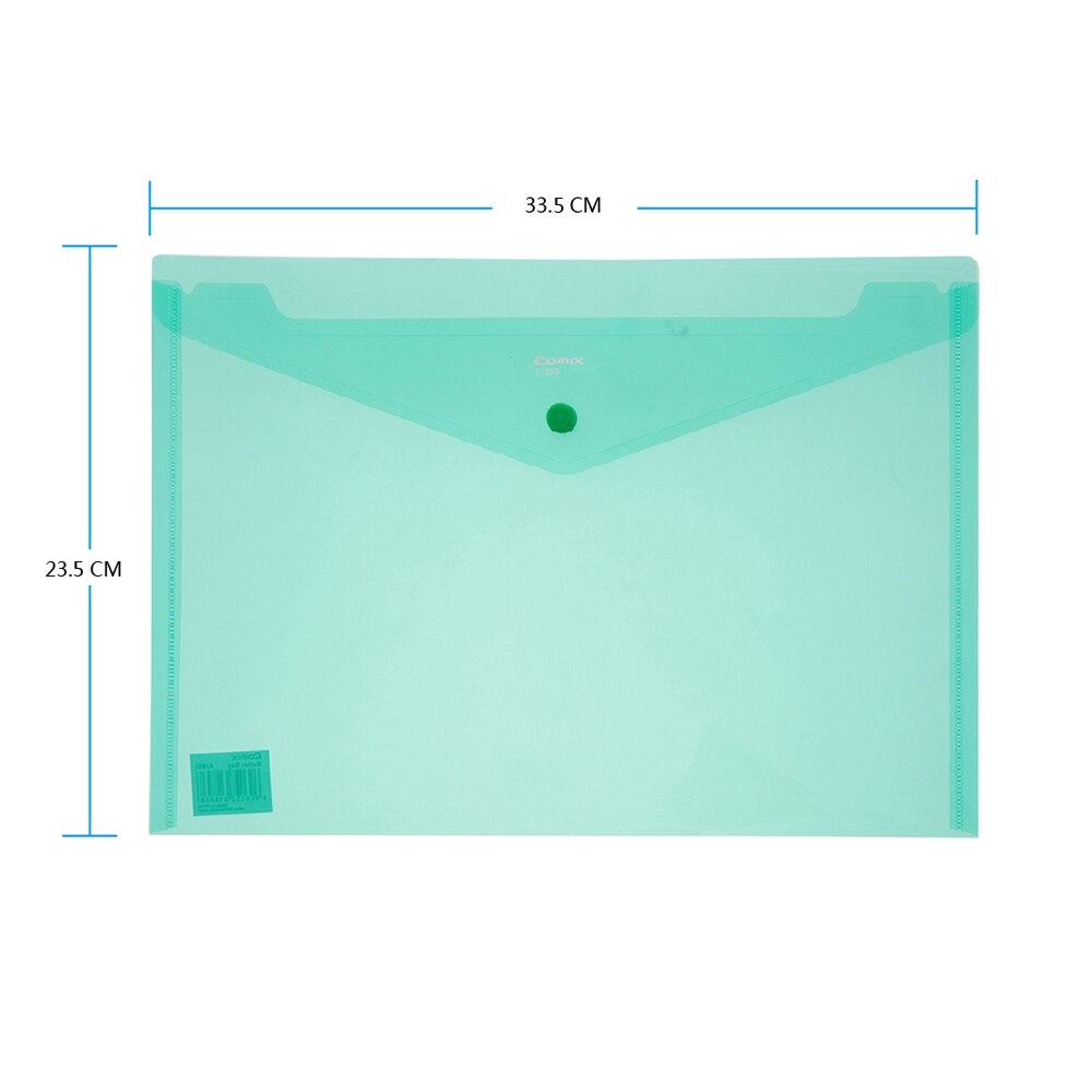 12 kpl/erä a4 nappulainen asiakirjapussi paperiar... – Grandado