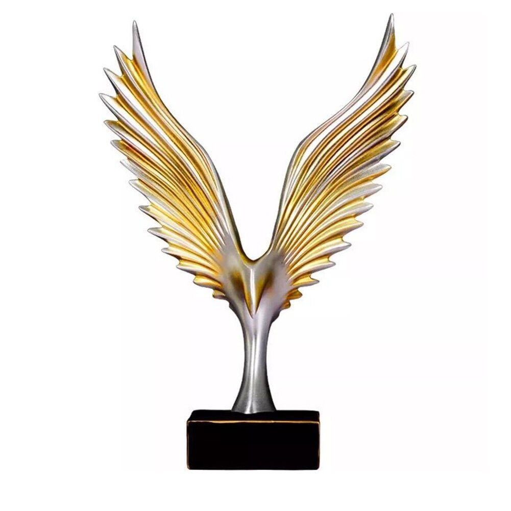 Simulated Abstract Open Wing Eagle Bird Art Model ... – Vicedeal