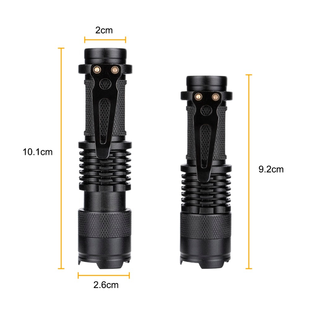 Fishing Tool Purple Light Q5 LED Flashlight For Fl... – Vicedeal