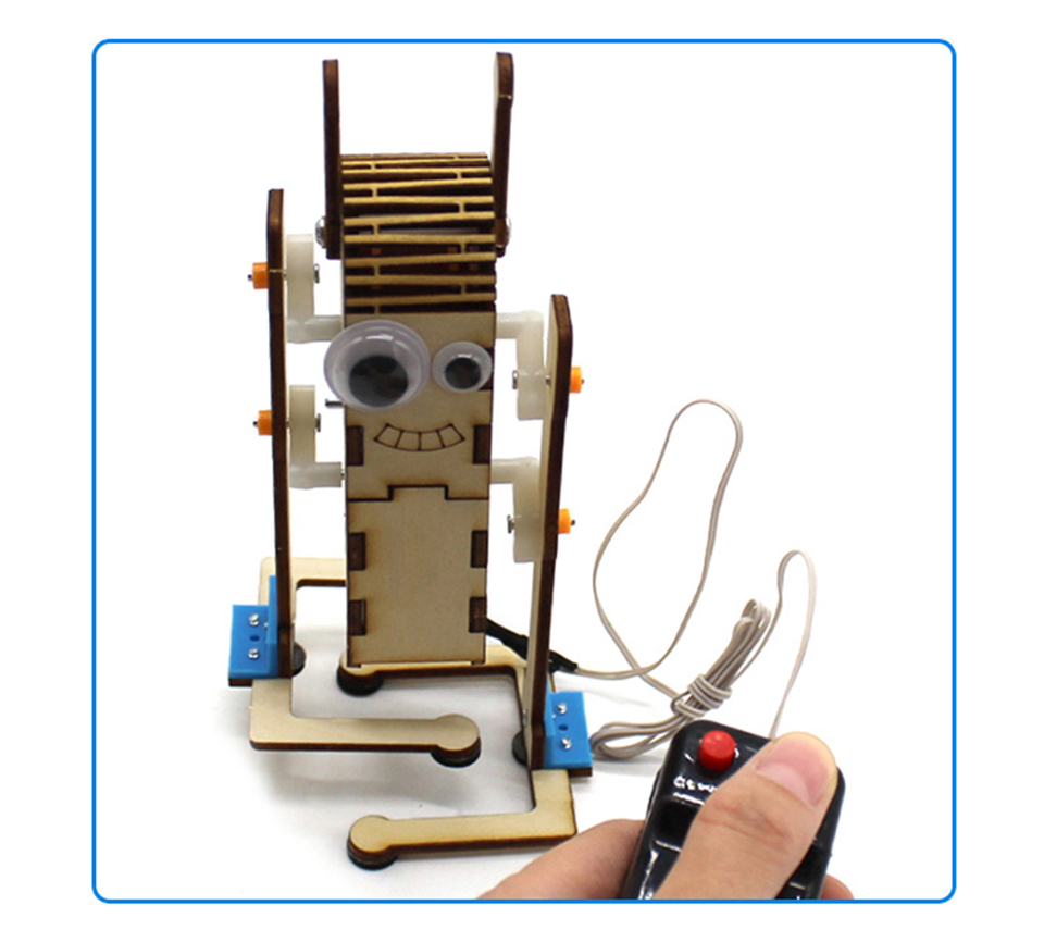 Wire Control Wooden Smart Walking Robot Robotic DI... – Grandado
