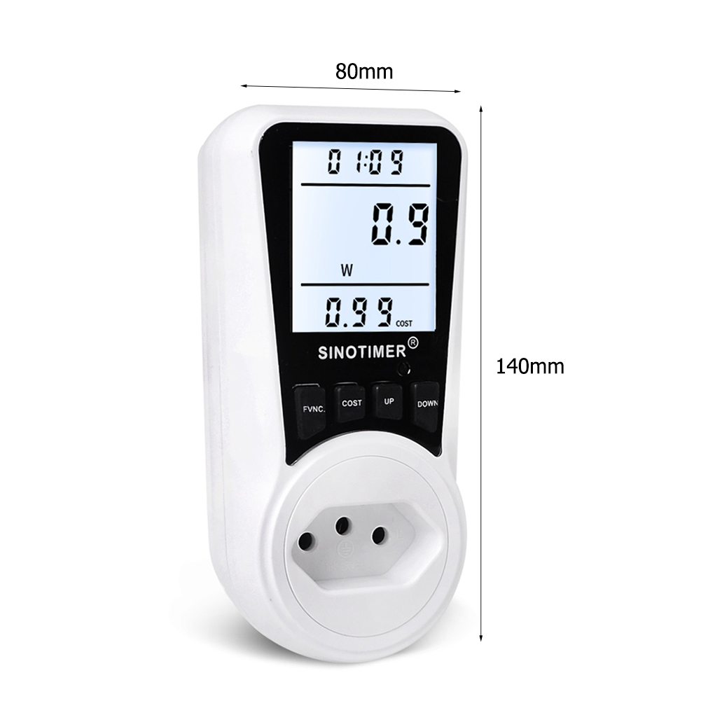 1pcs Digital LCD Power Meter Wattmeter Socket Watt... – Grandado