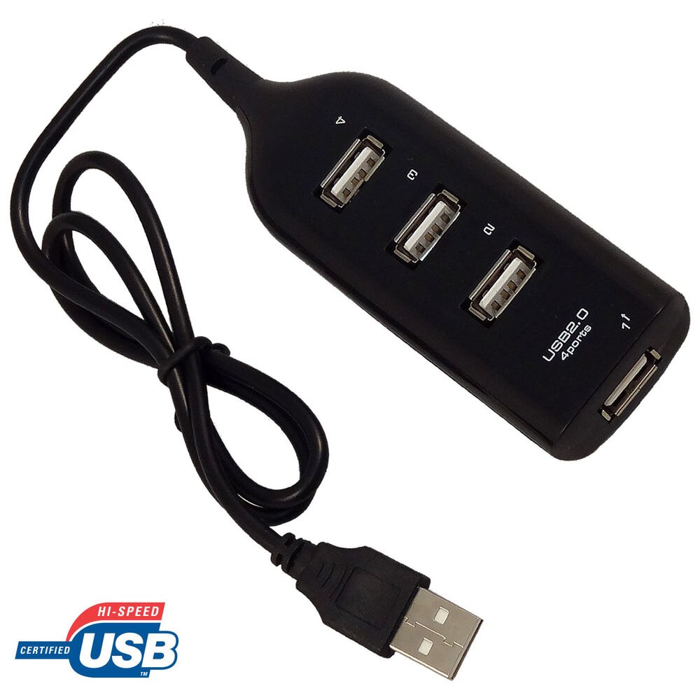Adaptador de expansión de 4 puertos USB 2,0, conce... – Grandado