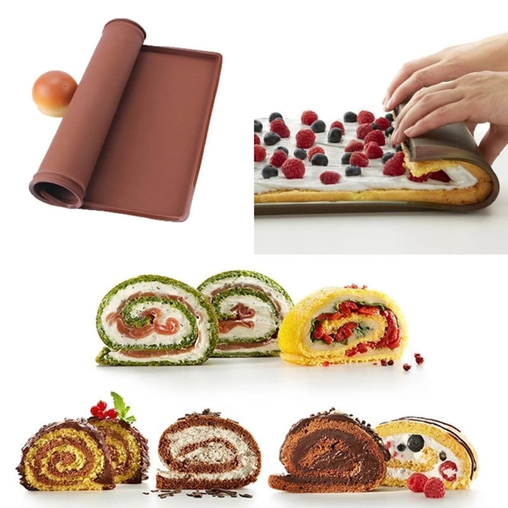 Backformen Kuchen Rolle Backen matt flexibel Weich... – Grandado