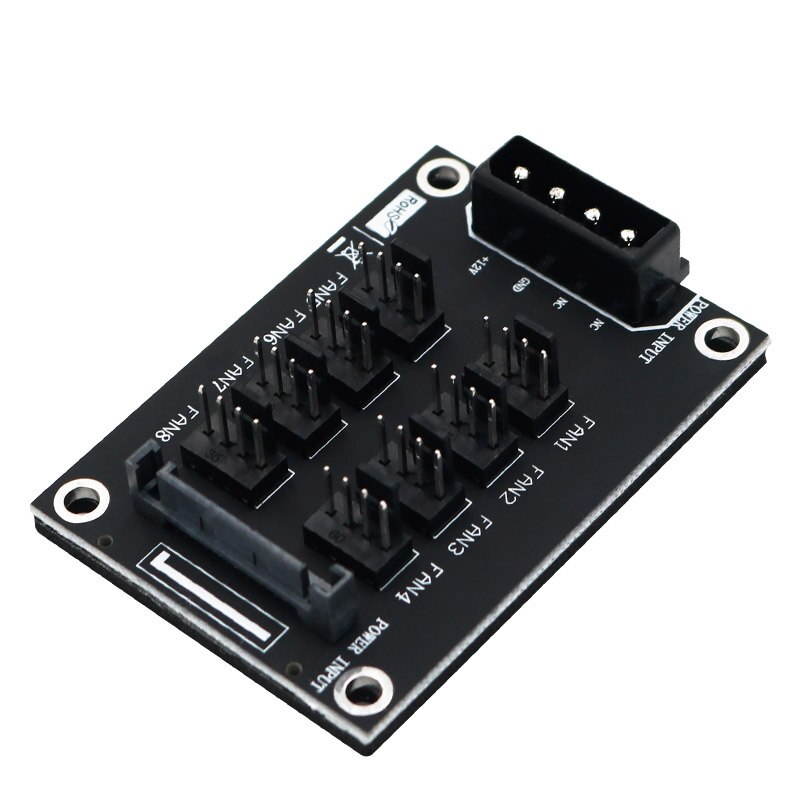 HL computer 12v mini fan controller 4Pin & SATA 15... – Grandado